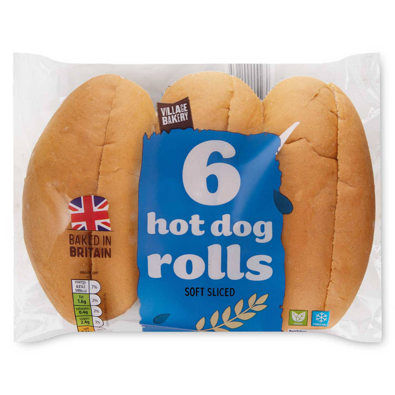 Hot Dog Rolls 6 Pack | ALDI UK